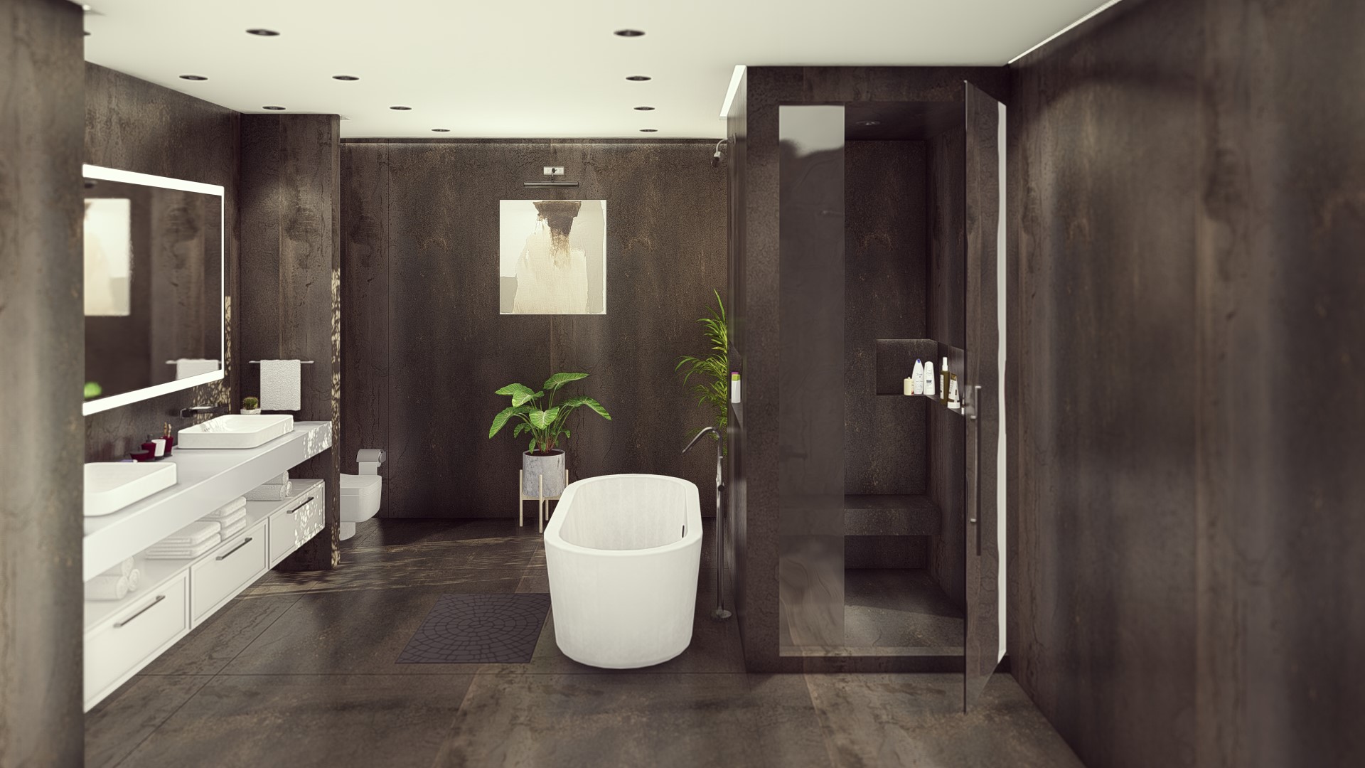 Bathroom Porcelain Tiles Gallery - Project X Slabs, Vancouver BC