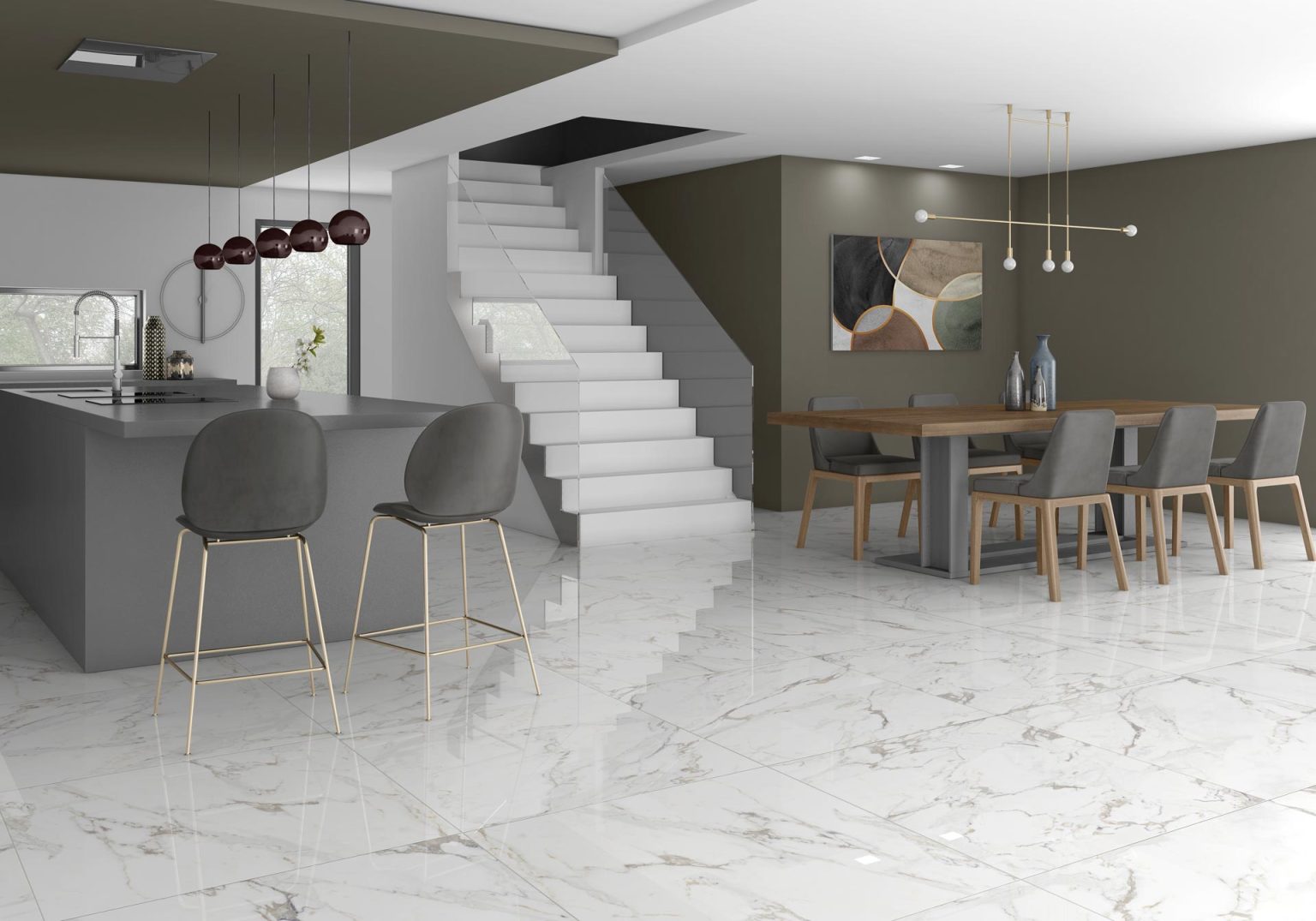 Modern Interior Design: The Rise of Large Format Porcelain Tiles ...